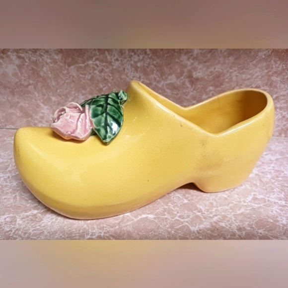 Mccoy | Accents | Vintage Mccoy Clog Shoe Planter | Poshmark